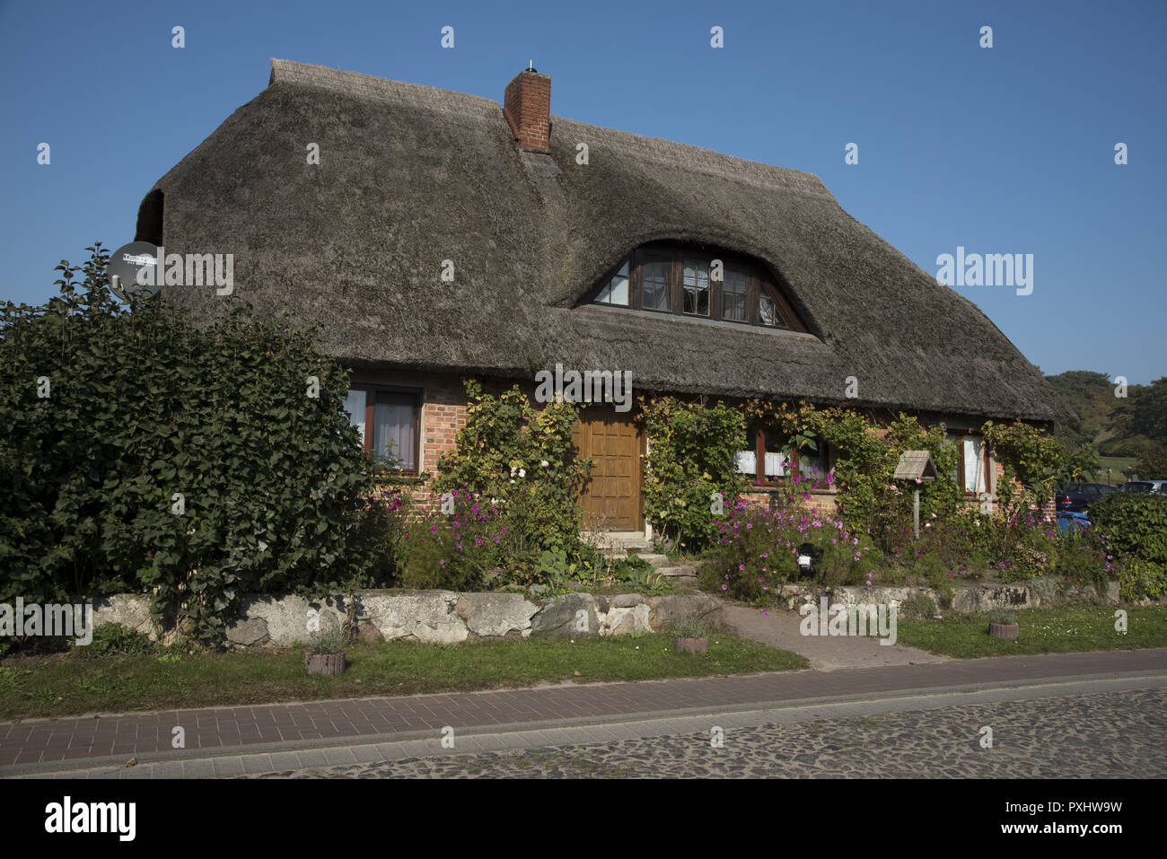 Reet roof hi-res stock photography and images - Alamy