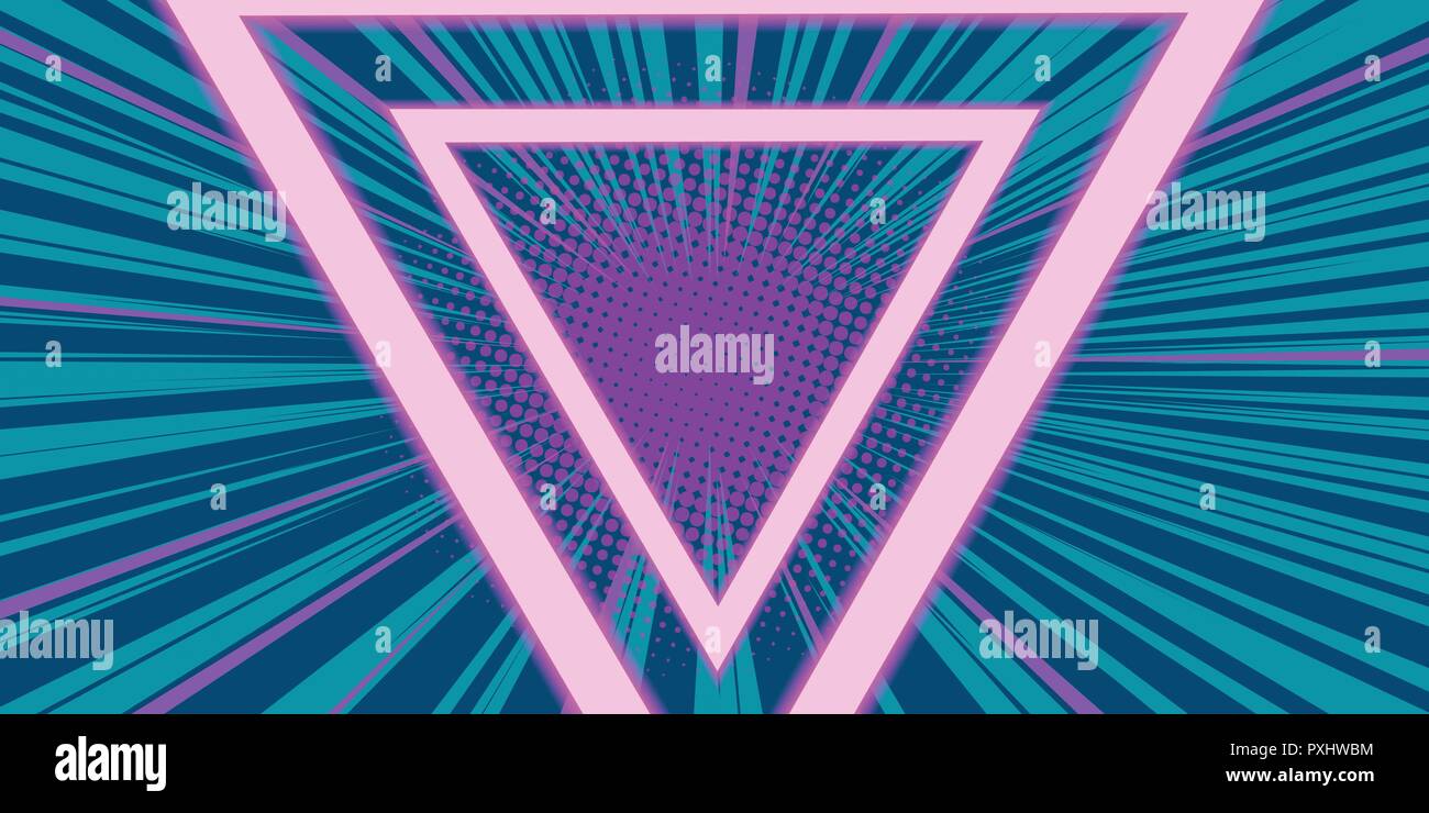 triangle techno background Stock Vector Image & Art - Alamy