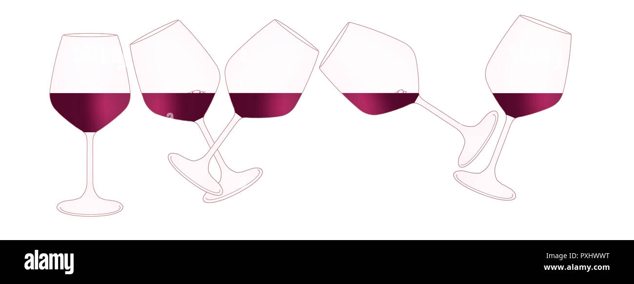 An alcohol drink theme is the basis for this background illustration ...