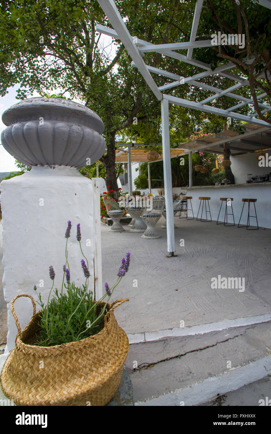 europe, greece, cyclades, tinos, island, krokos, village, krok mesie ...