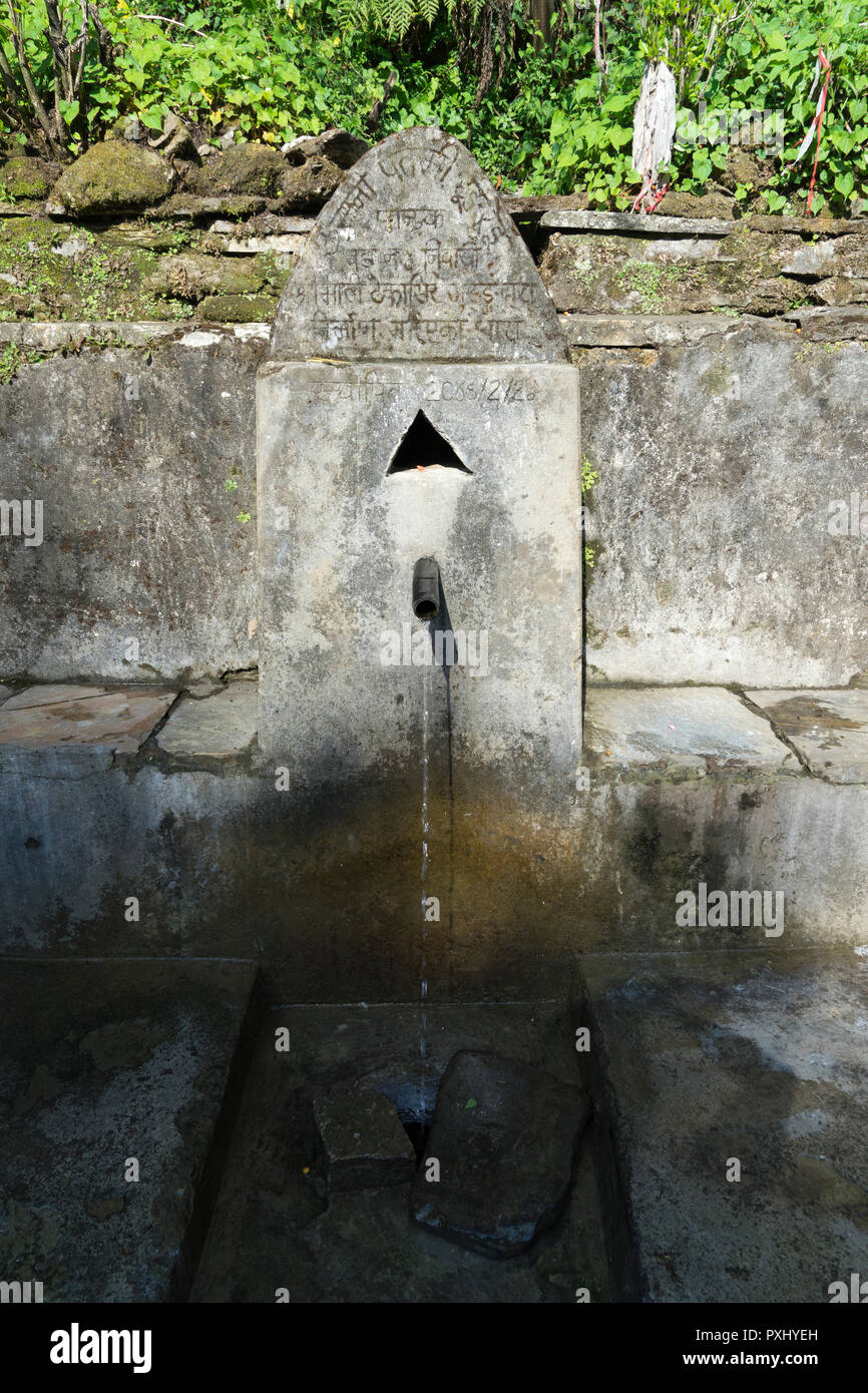 Nepal water supply hi-res stock photography and images - Alamy