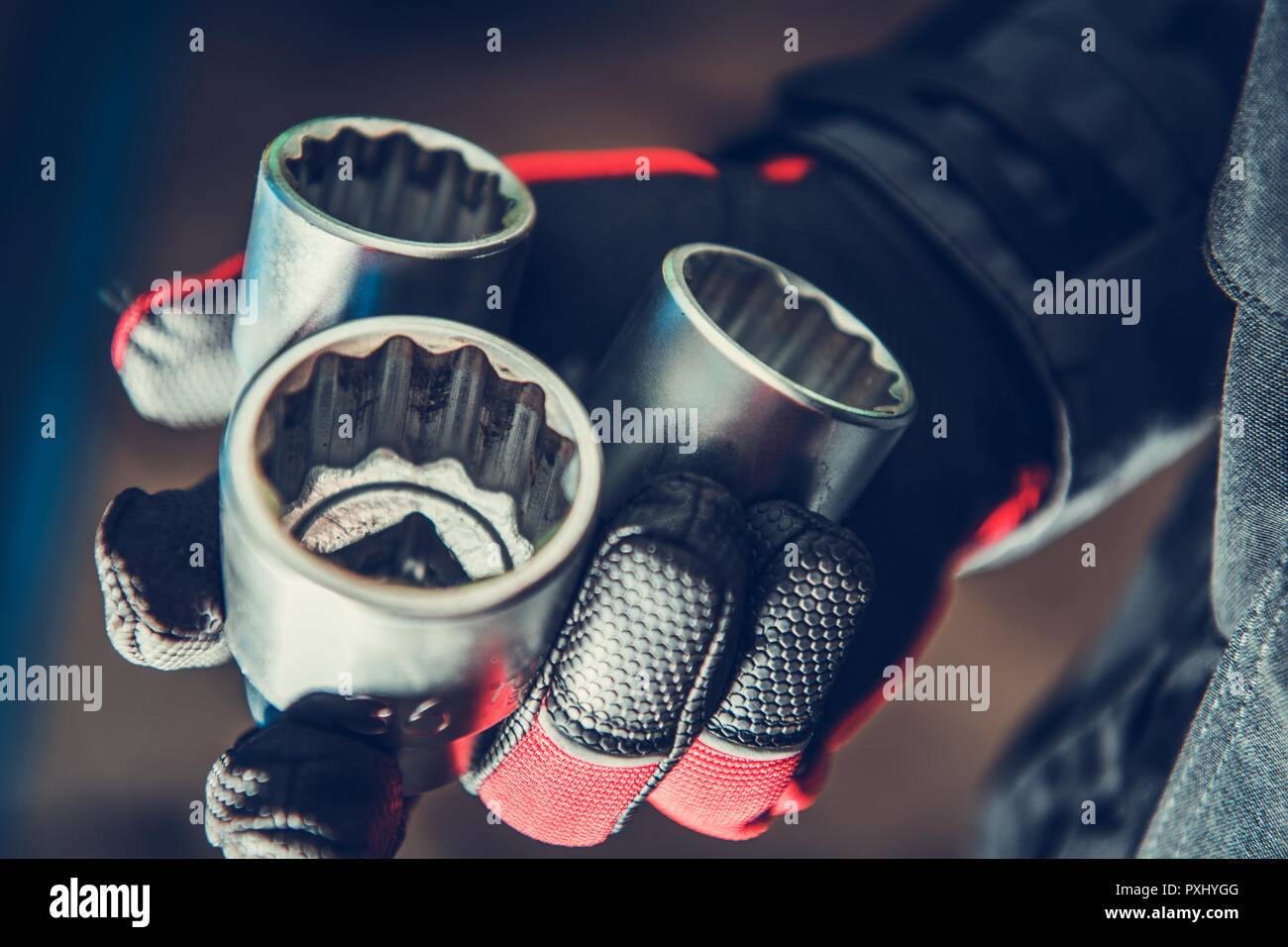 Hexagonal sockets hi-res stock photography and images - Alamy