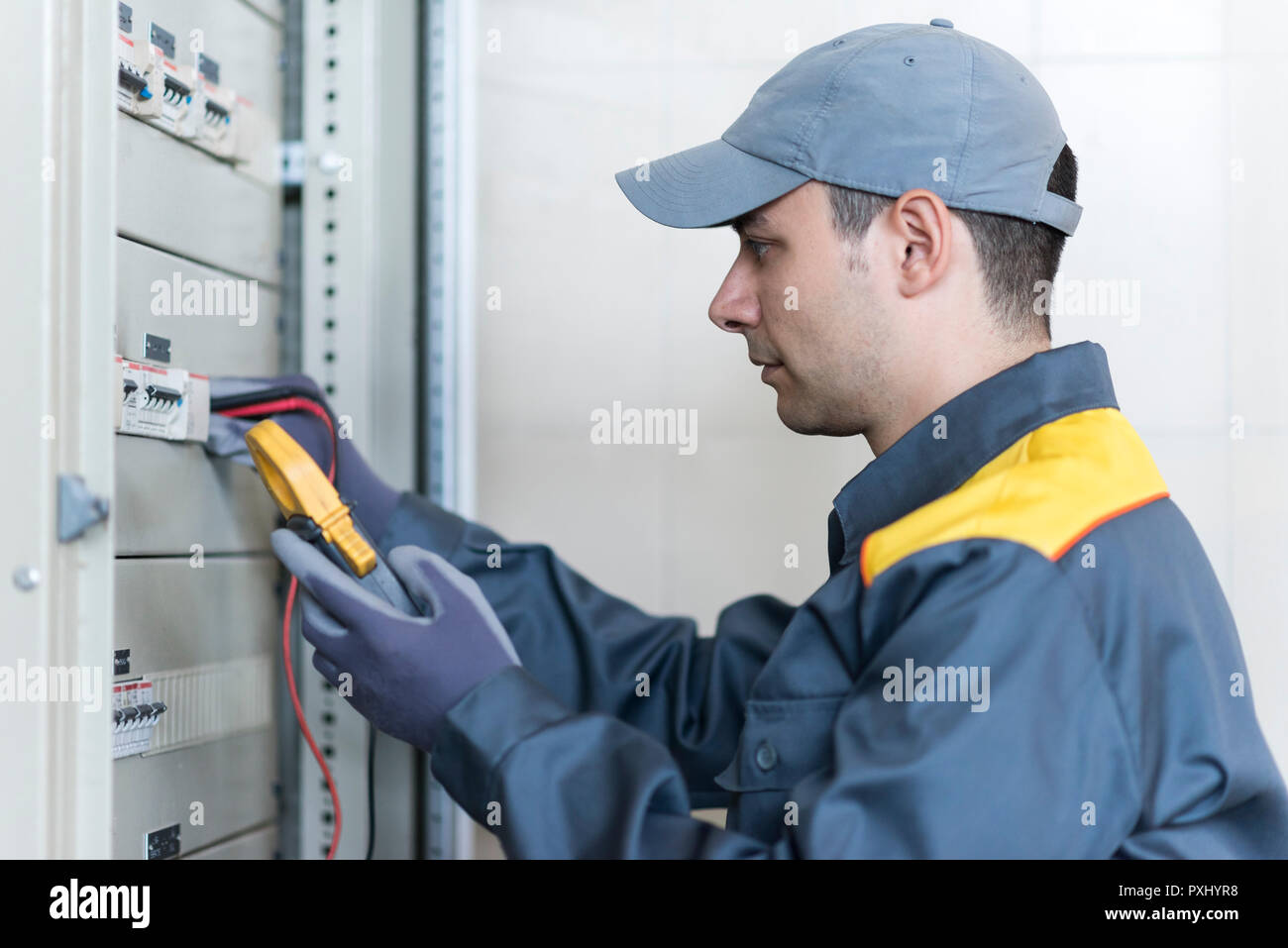 Electrical panel upkeep hi-res stock photography and images - Alamy