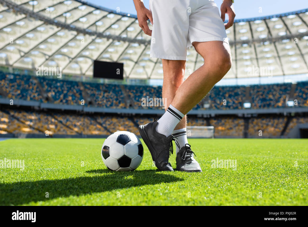 Soccer player alone hi-res stock photography and images - Alamy