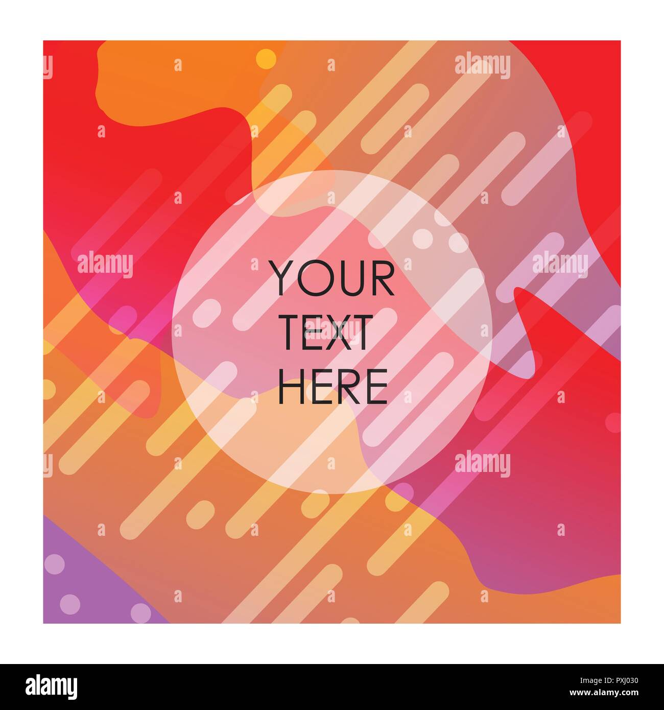 Colorful background with typography vector Stock Vector Image & Art - Alamy