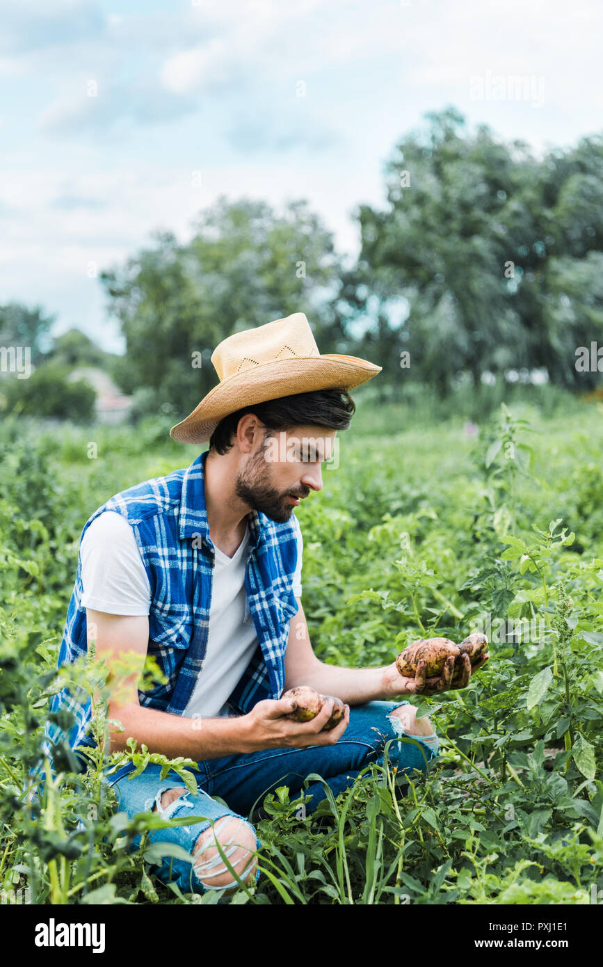 Handsome farmer hi-res stock photography and images - Alamy