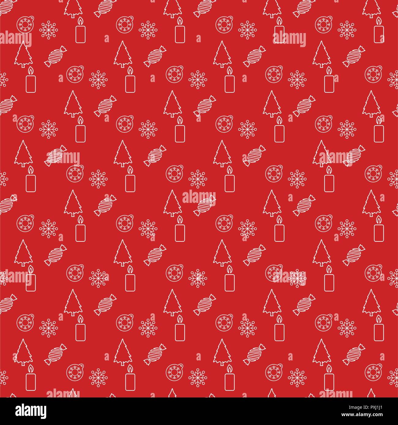 Christmas pattern background design vector Stock Vector Image & Art - Alamy
