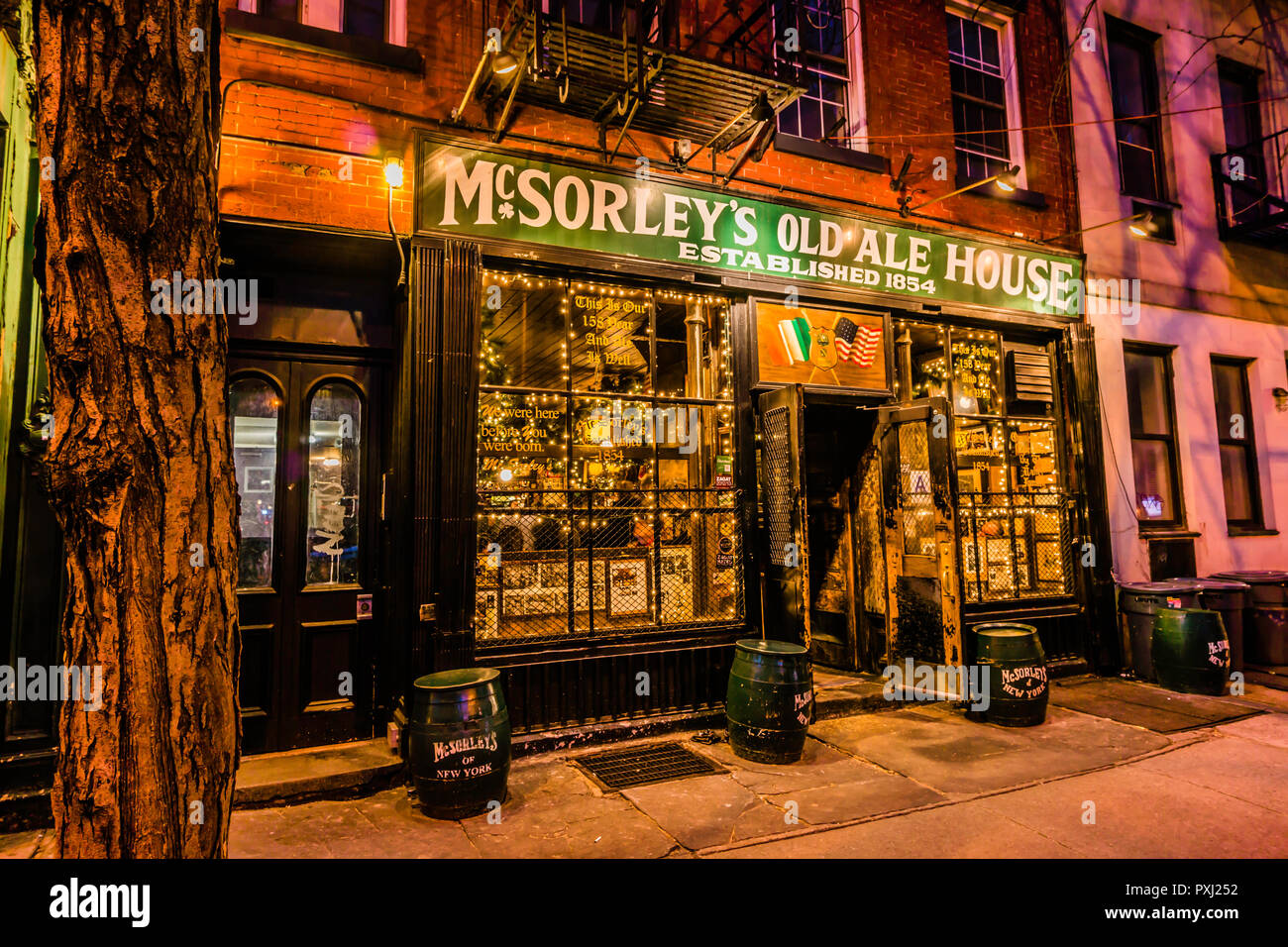 McSorley's Old Ale House East Village Manhattan New York, New York, USA ...