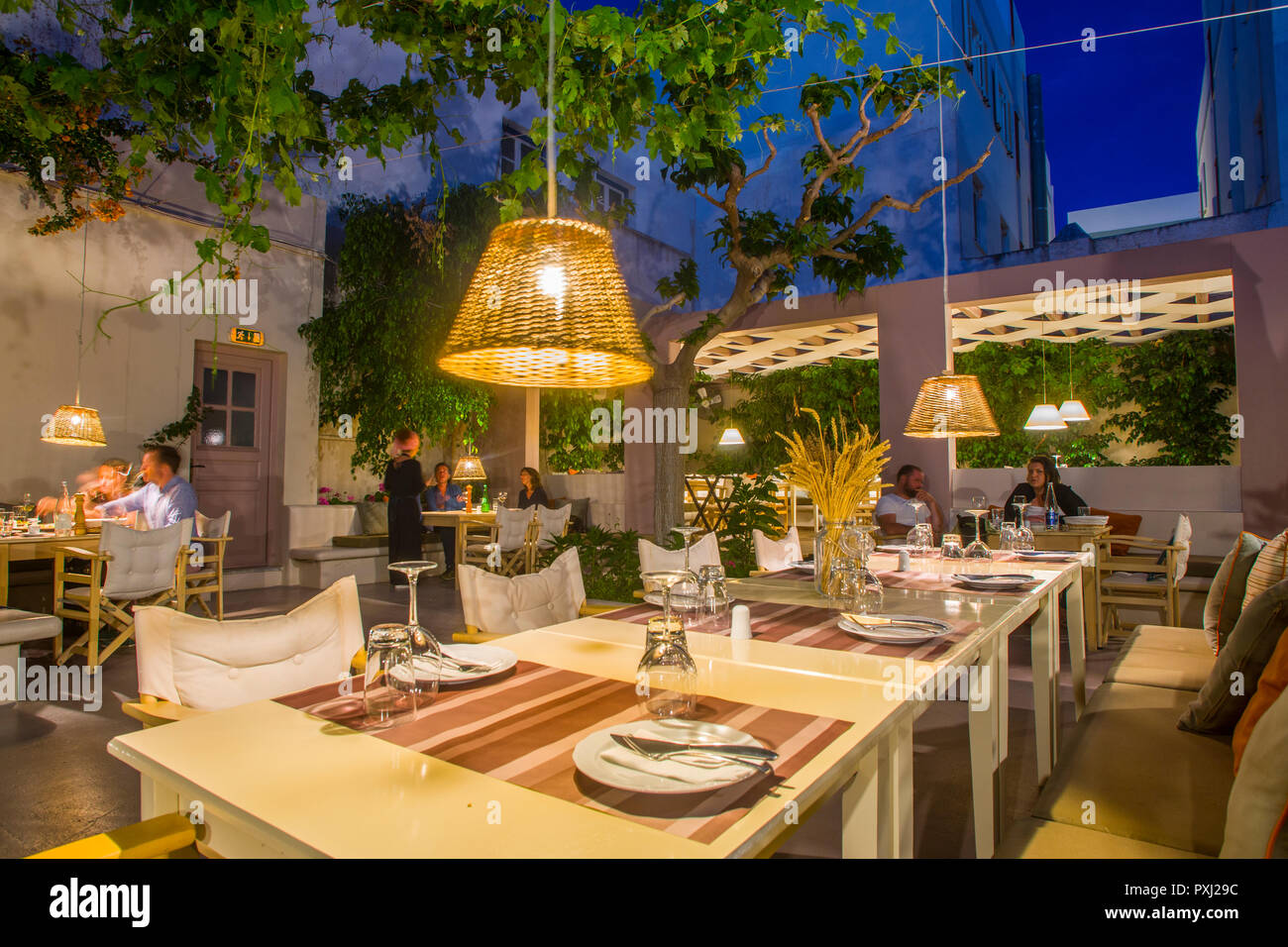 europe, greece, cyclades, tinos, island, town, itan ena mikro karavi ...