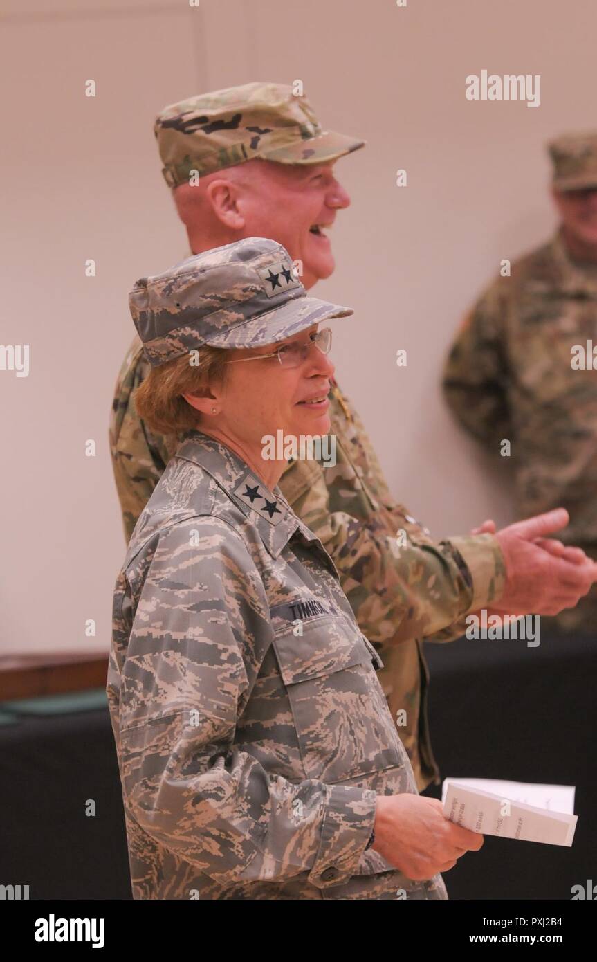 6/3/17 - U.S. Air Force Maj. Gen. Carol Timmons, adjutant general ...