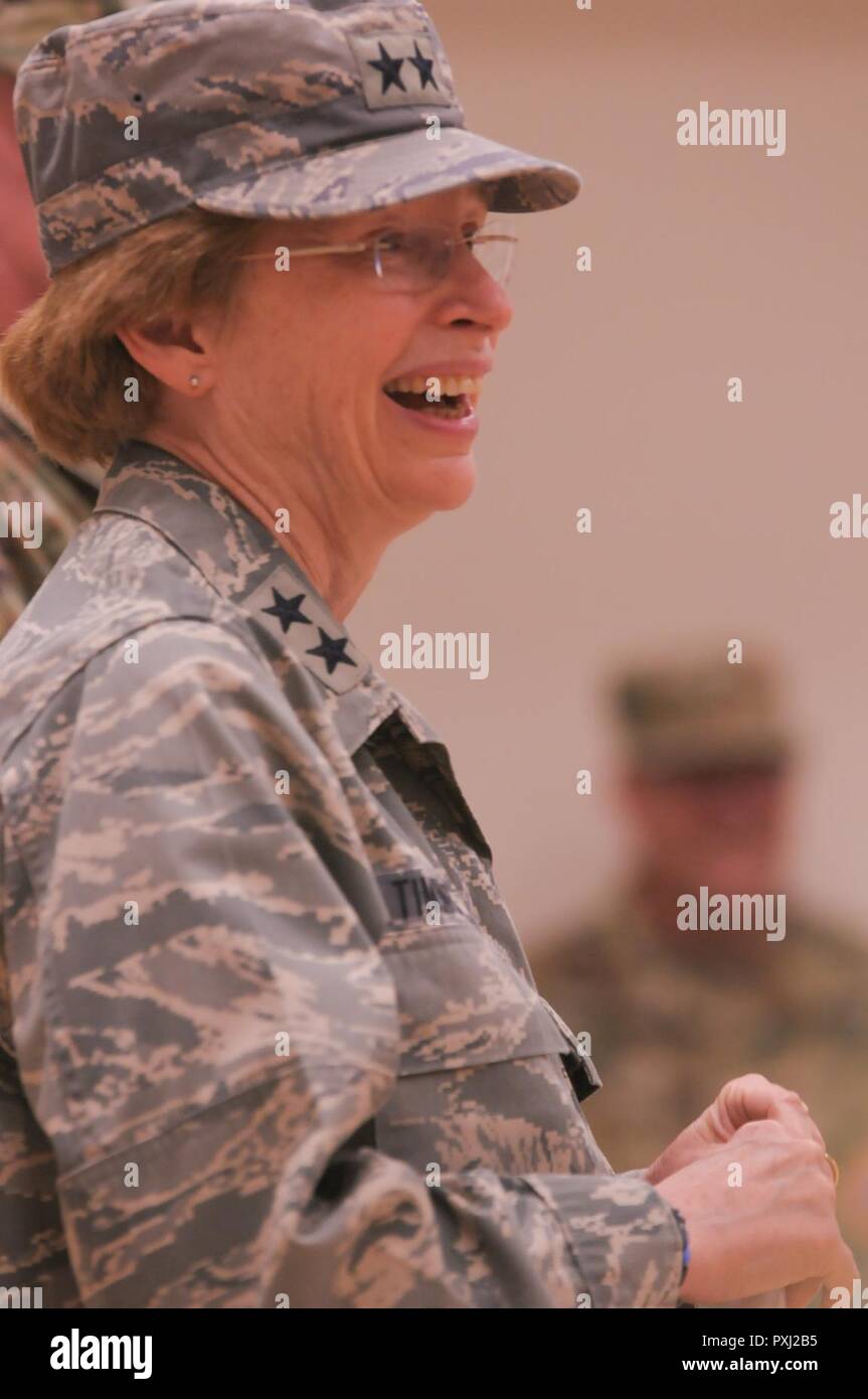 6/3/17 - U.S. Air Force Maj. Gen. Carol Timmons, adjutant general ...