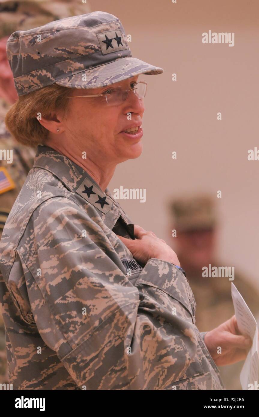 6/3/17 - U.S. Air Force Maj. Gen. Carol Timmons, adjutant general ...