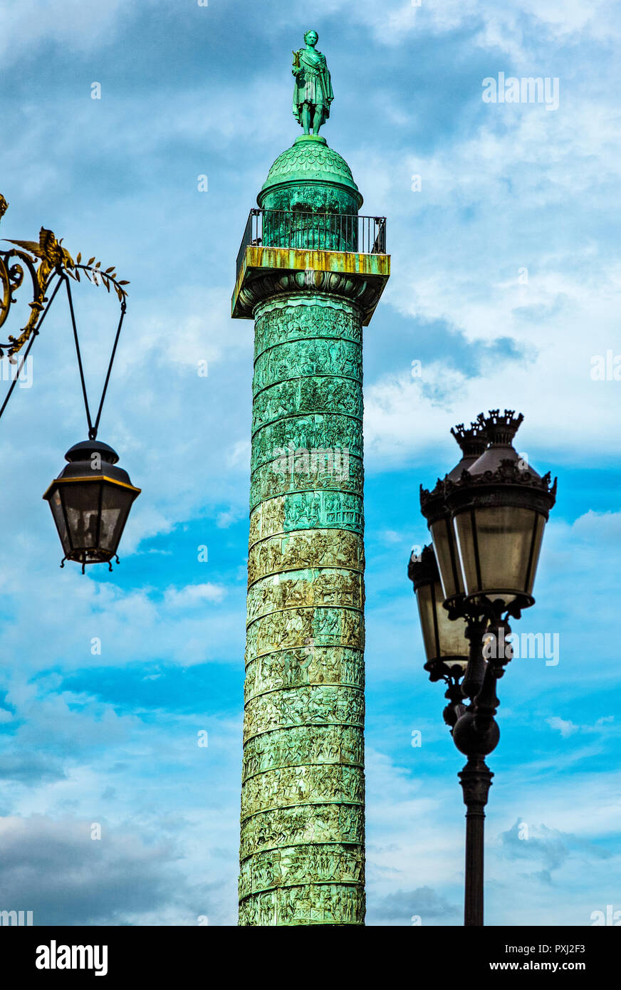 Column of place vendome hi-res stock photography and images - Alamy