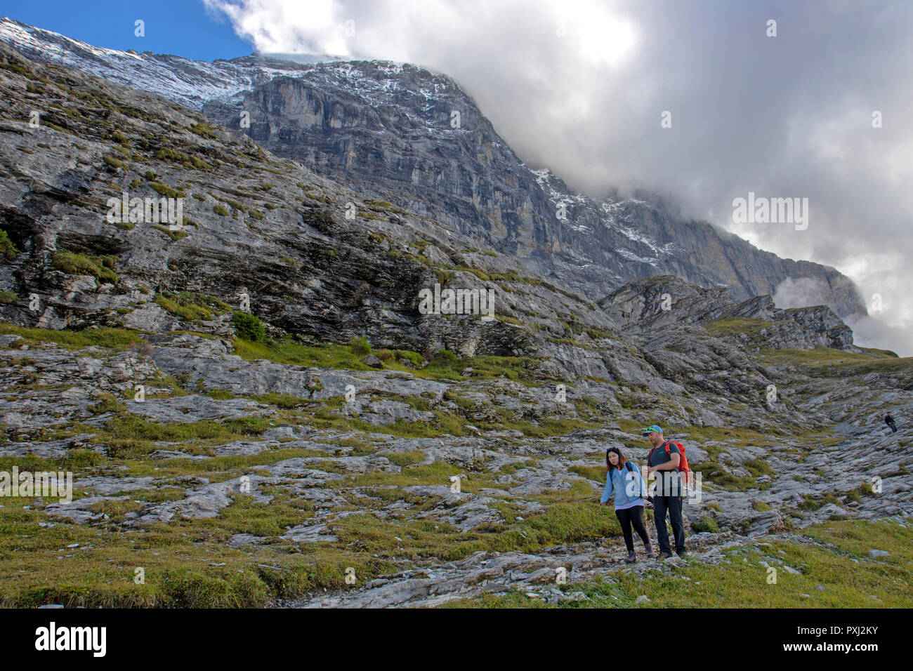 The eiger north face hi-res stock photography and images - Alamy