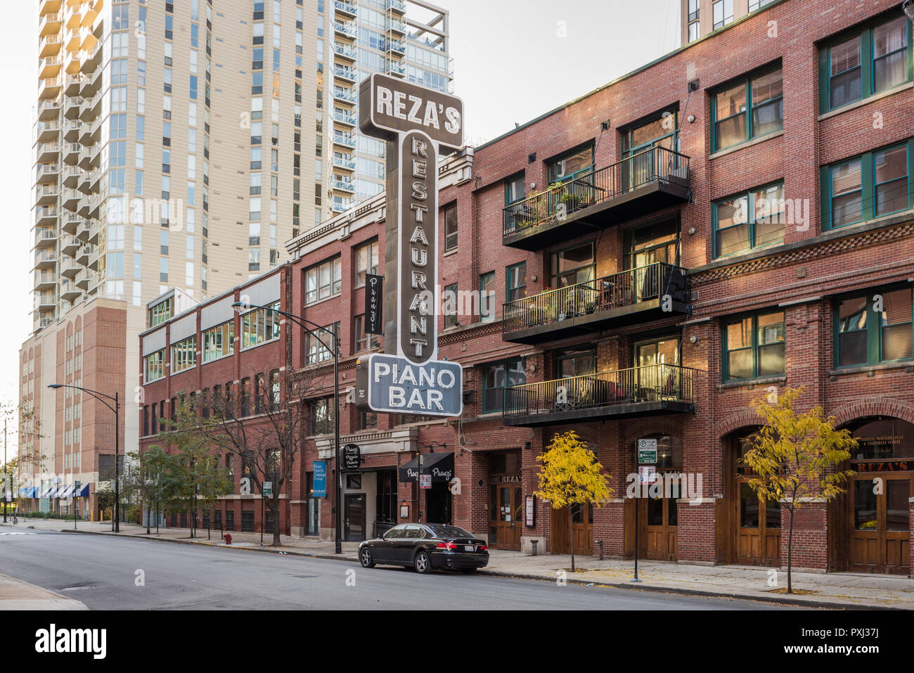 Reza's restaurant in River North neighborhood Stock Photo - Alamy