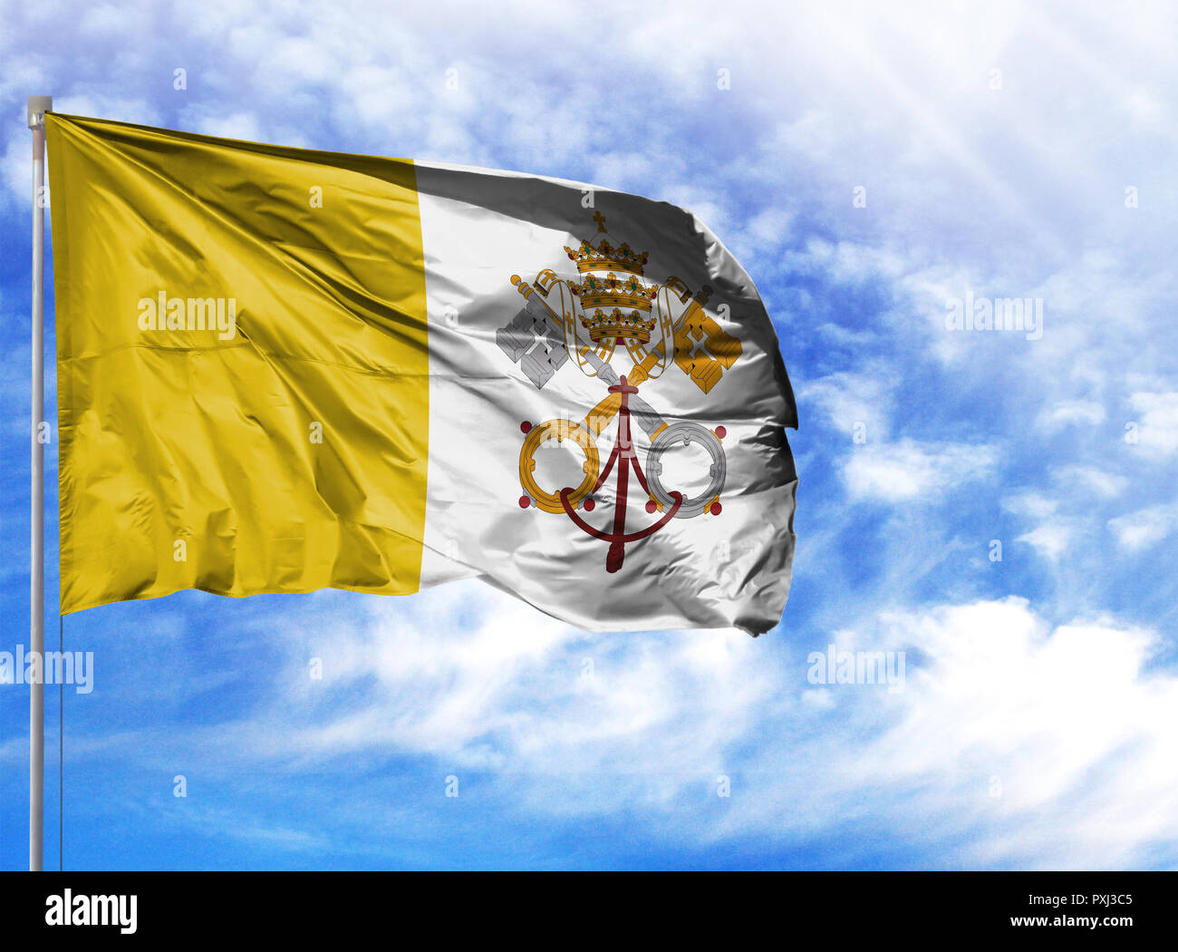Papal Flag Stock Photos & Papal Flag Stock Images - Alamy
