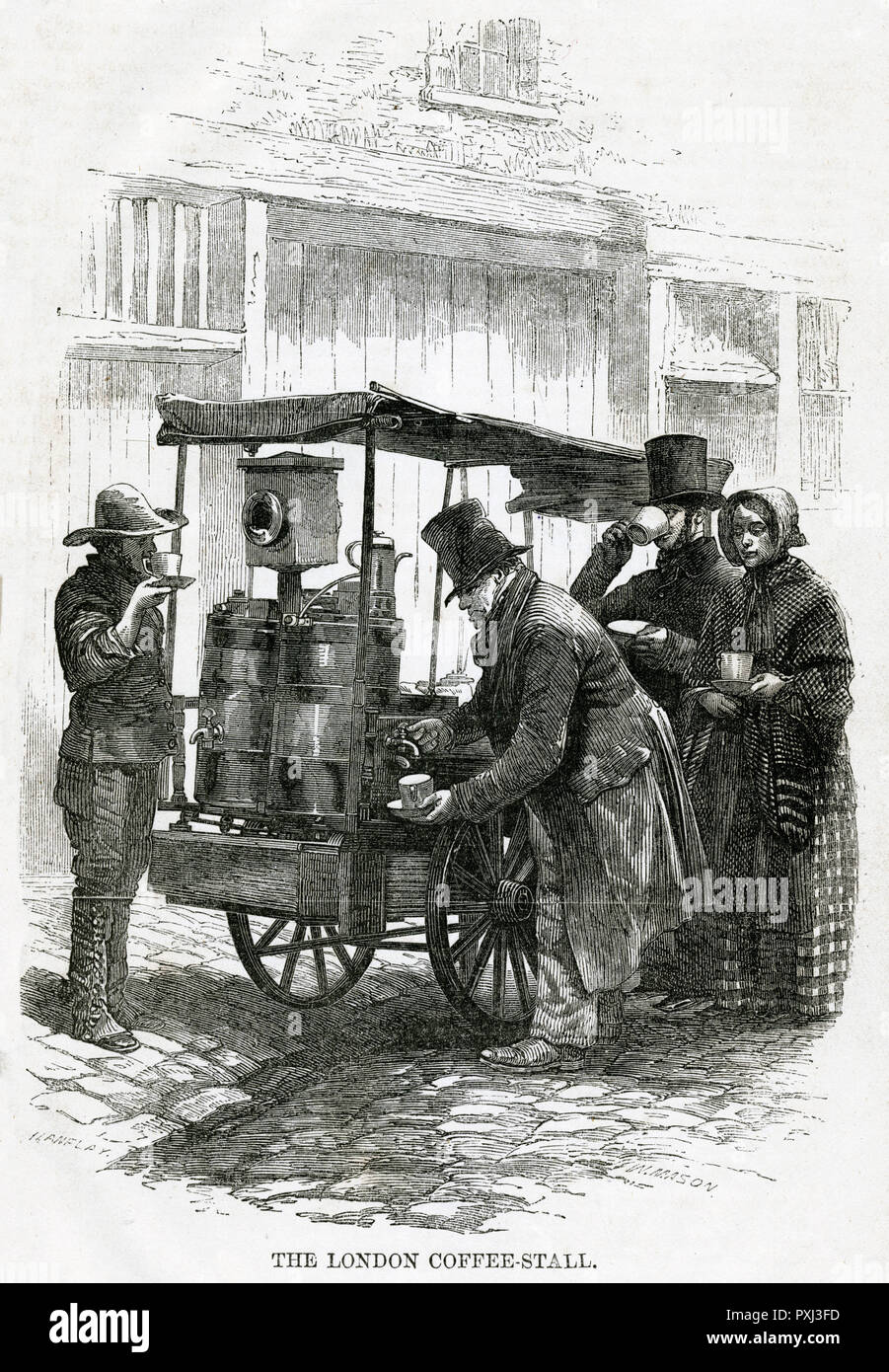 London 1850s street hi-res stock photography and images - Alamy