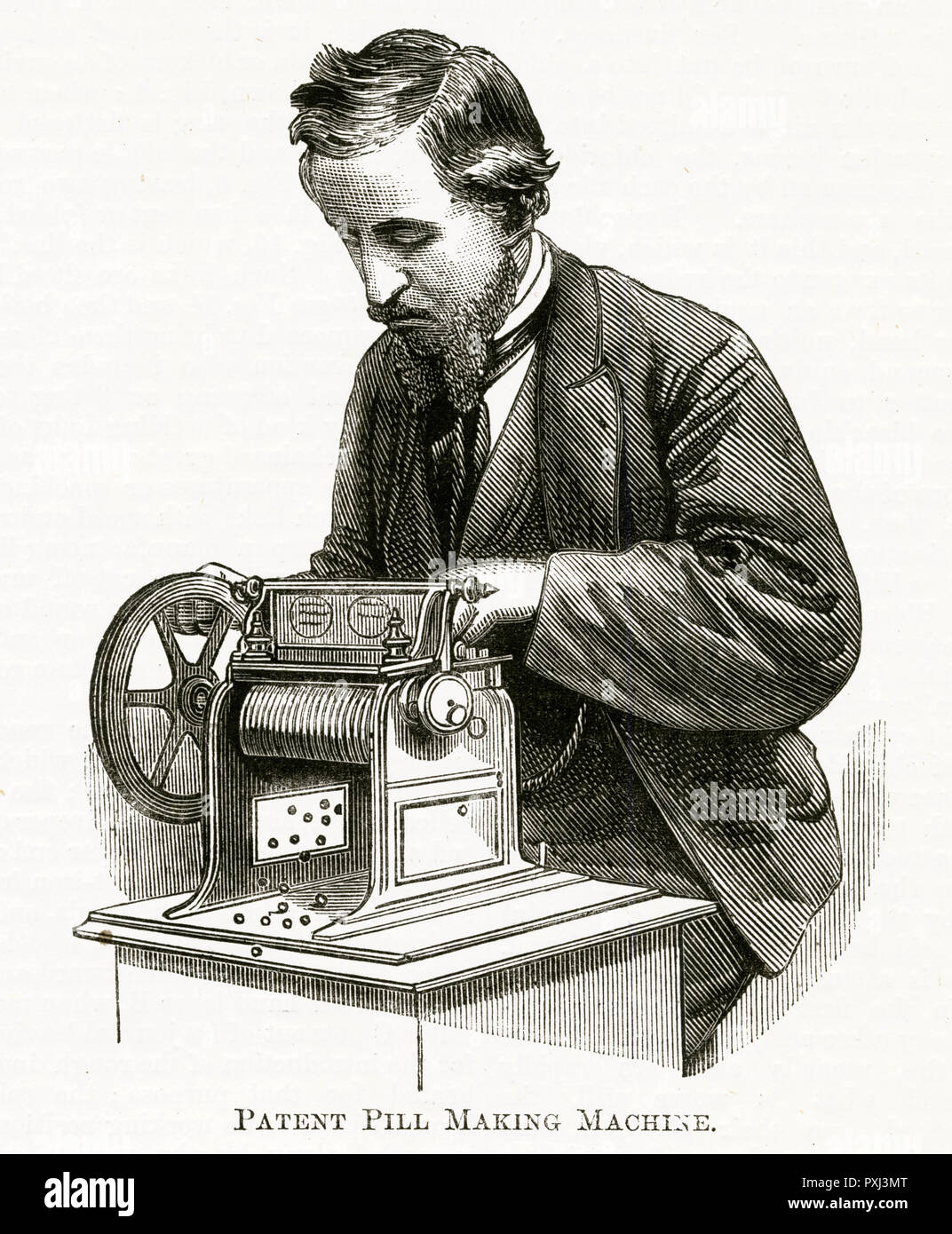 Pill making machine hi-res stock photography and images - Alamy