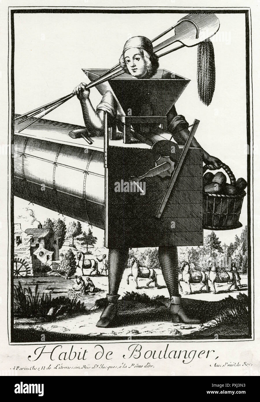 A fantasy baker Stock Photo - Alamy