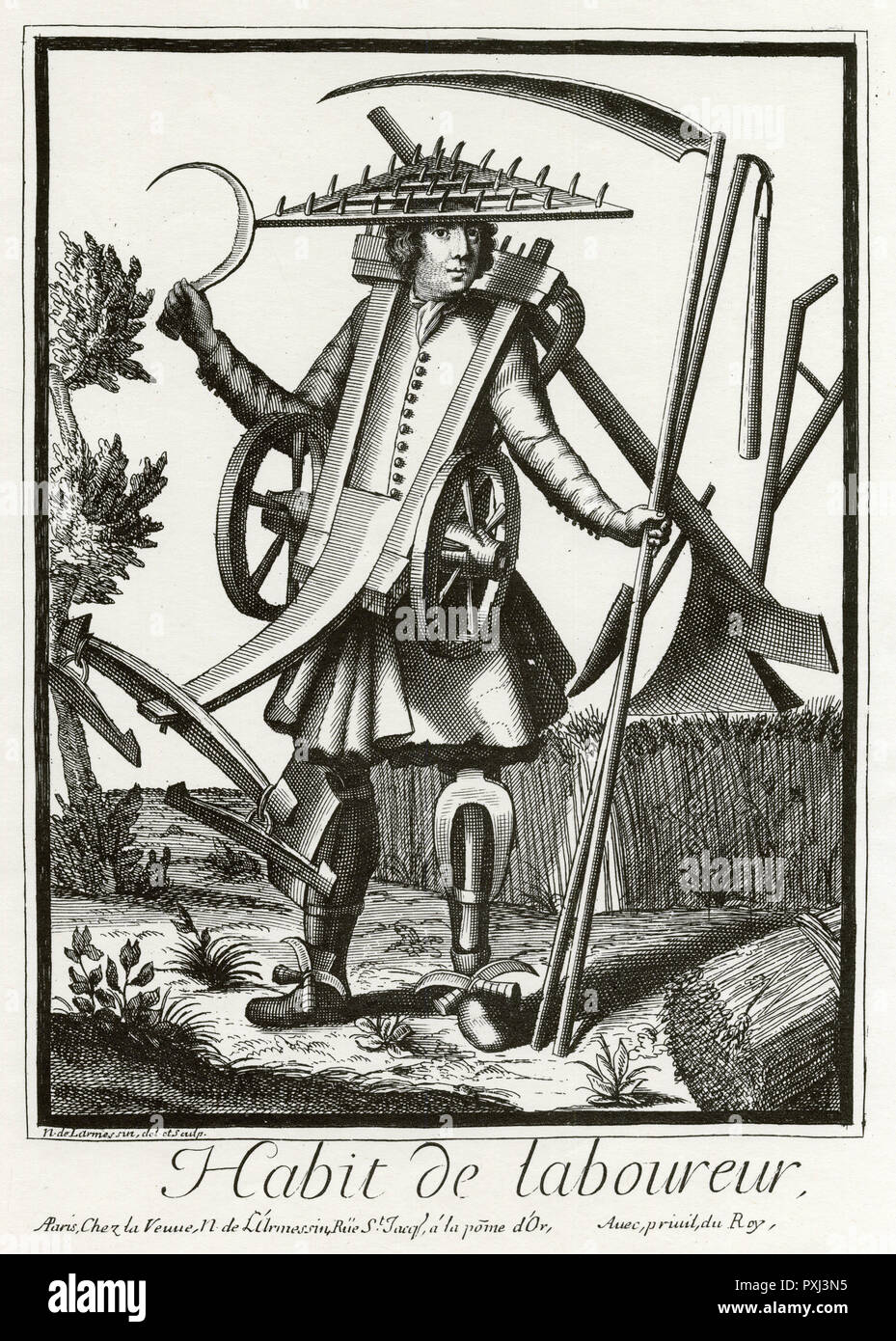 A fantasy farm labourer Stock Photo - Alamy