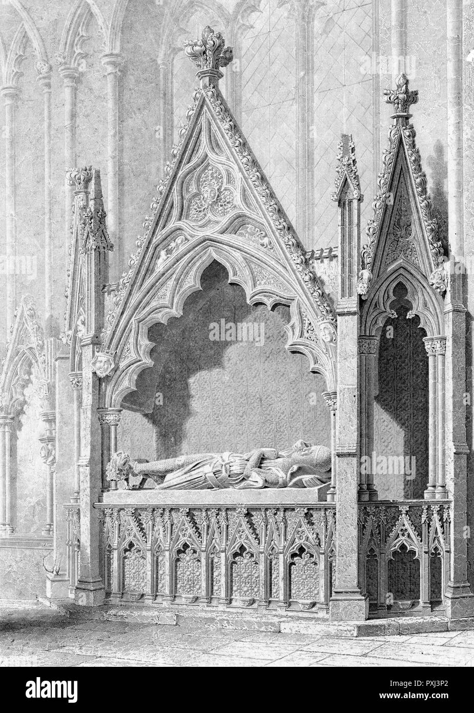 Tomb of gervase alard hi-res stock photography and images - Alamy
