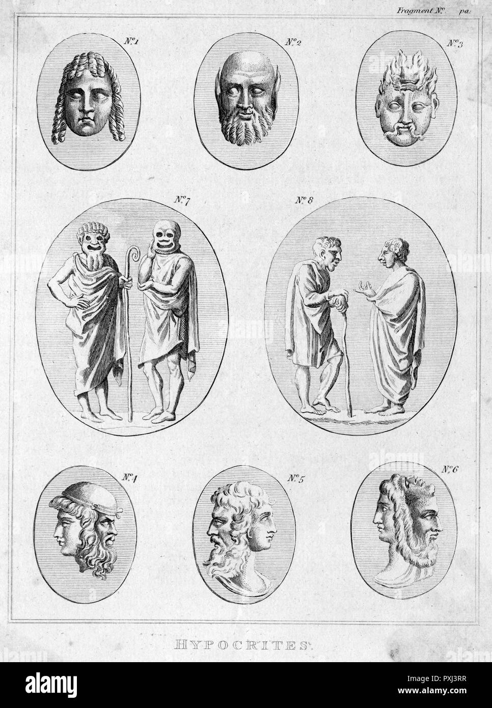 Greek theatre masks hi-res stock photography and images - Alamy