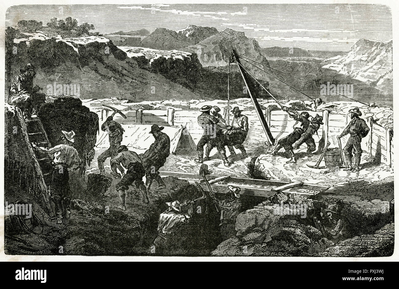 Ore washing hi-res stock photography and images - Alamy