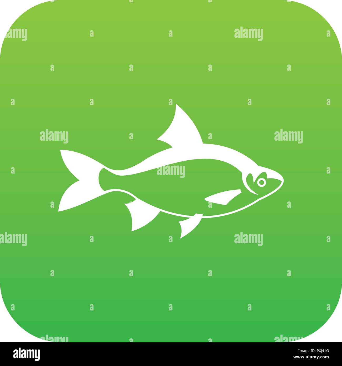 River fish icon digital green Stock Vector Image & Art - Alamy