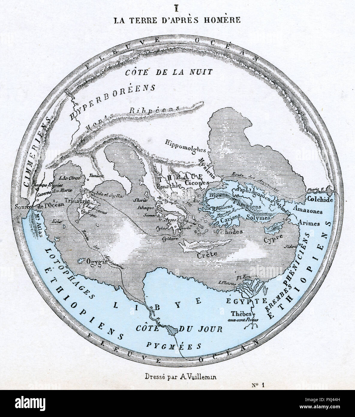 Maps world homer hi-res stock photography and images - Alamy