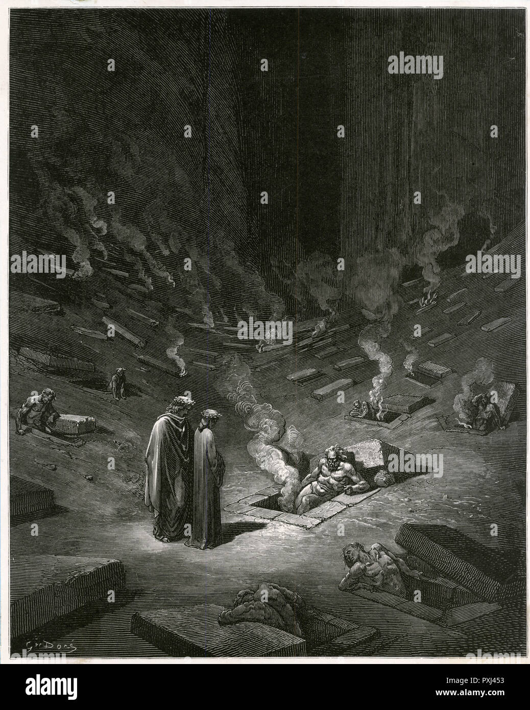 THE FIERY PIT Stock Photo - Alamy