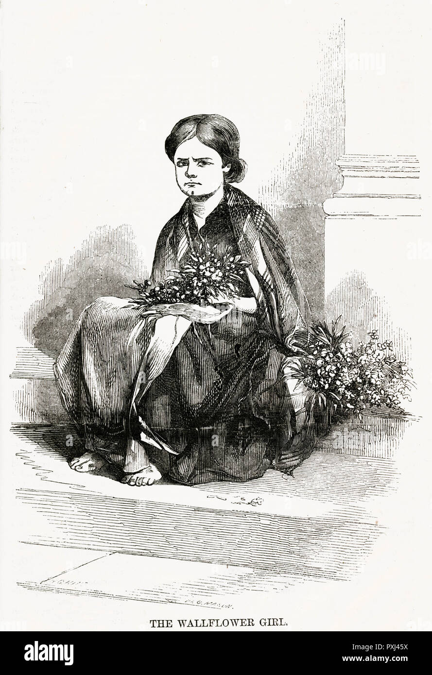 The wallflower girl hi-res stock photography and images - Alamy