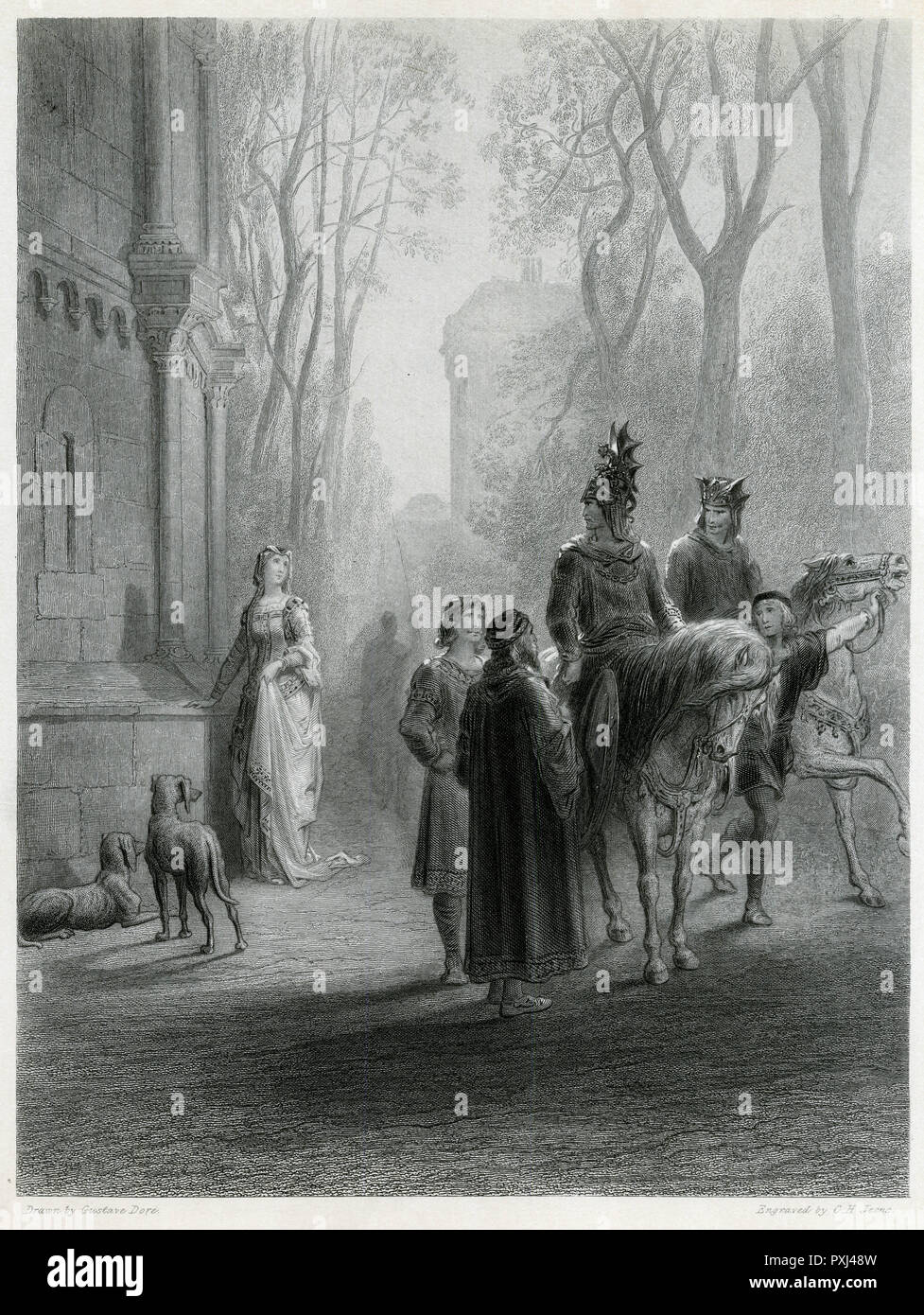 Elaine Of Astolat Stock Photos & Elaine Of Astolat Stock Images - Alamy