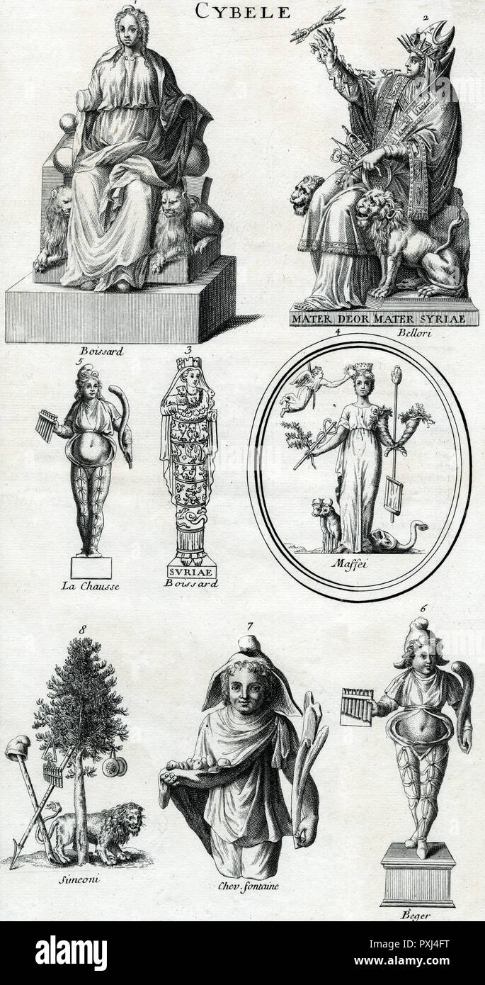 Cybele goddess hi-res stock photography and images - Alamy