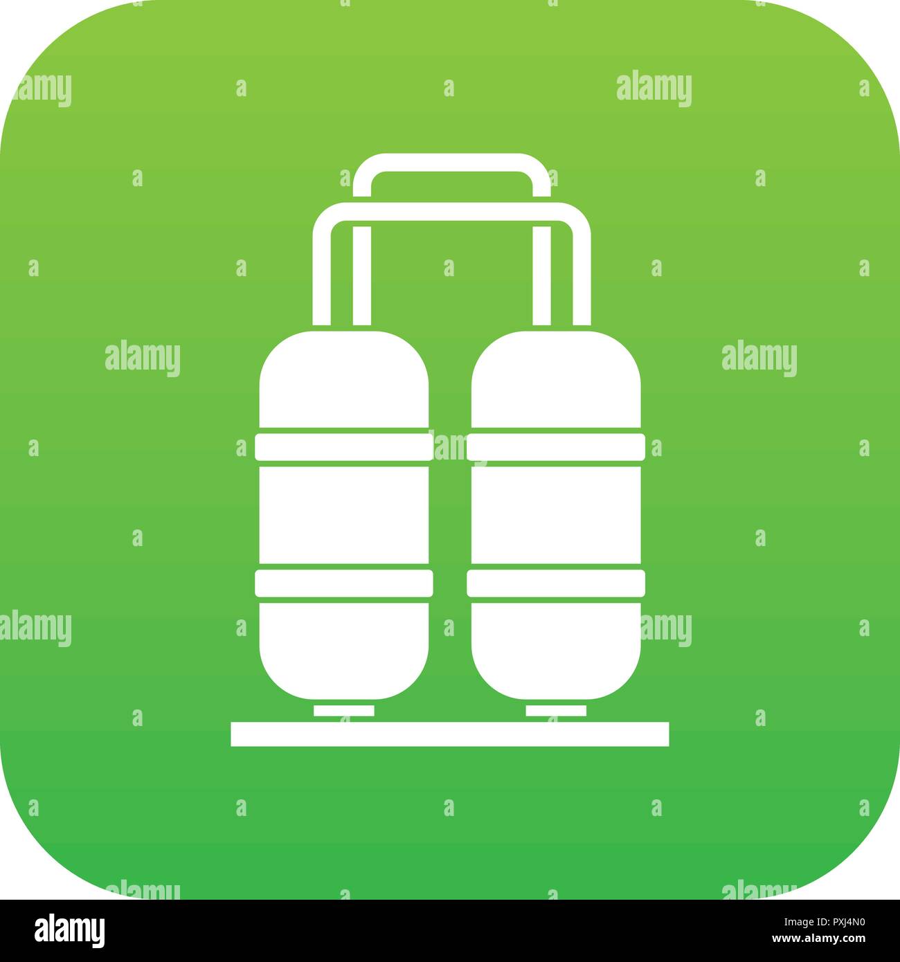 Oil refinery plant icon digital green Stock Vector Image & Art - Alamy