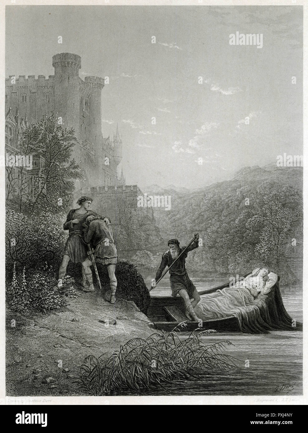 ELAINE DIES OF LOVE Stock Photo - Alamy