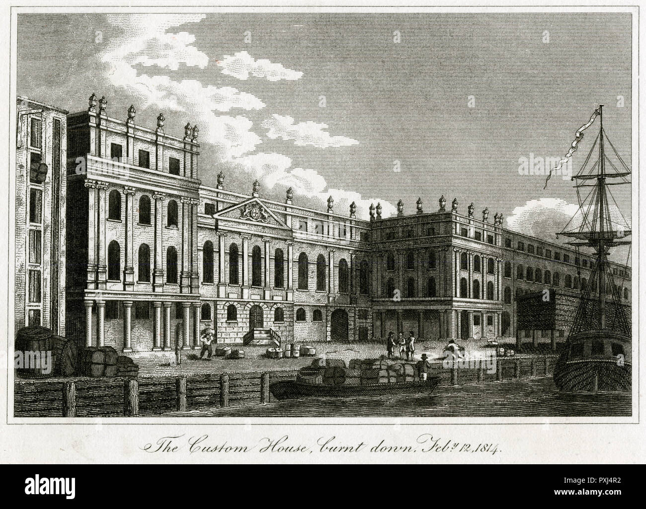 Custom house london century hi-res stock photography and images - Alamy