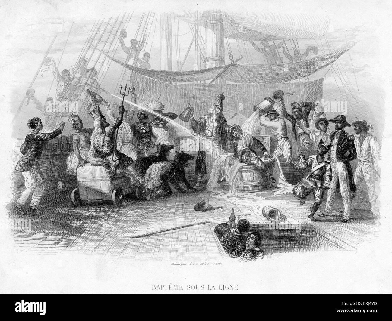 Equator baptism hi-res stock photography and images - Alamy