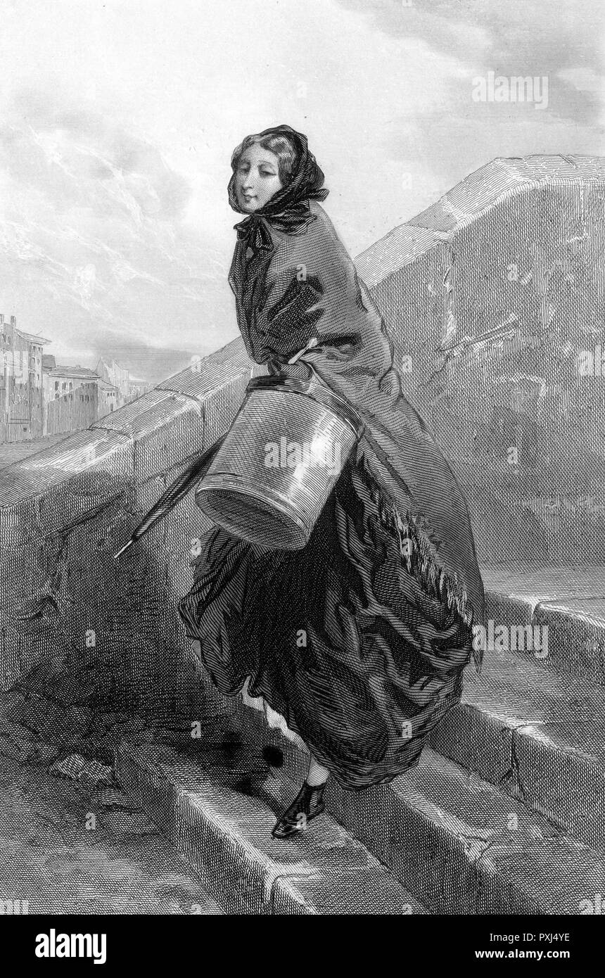 FRENCH FEMALE PORTER Stock Photo - Alamy