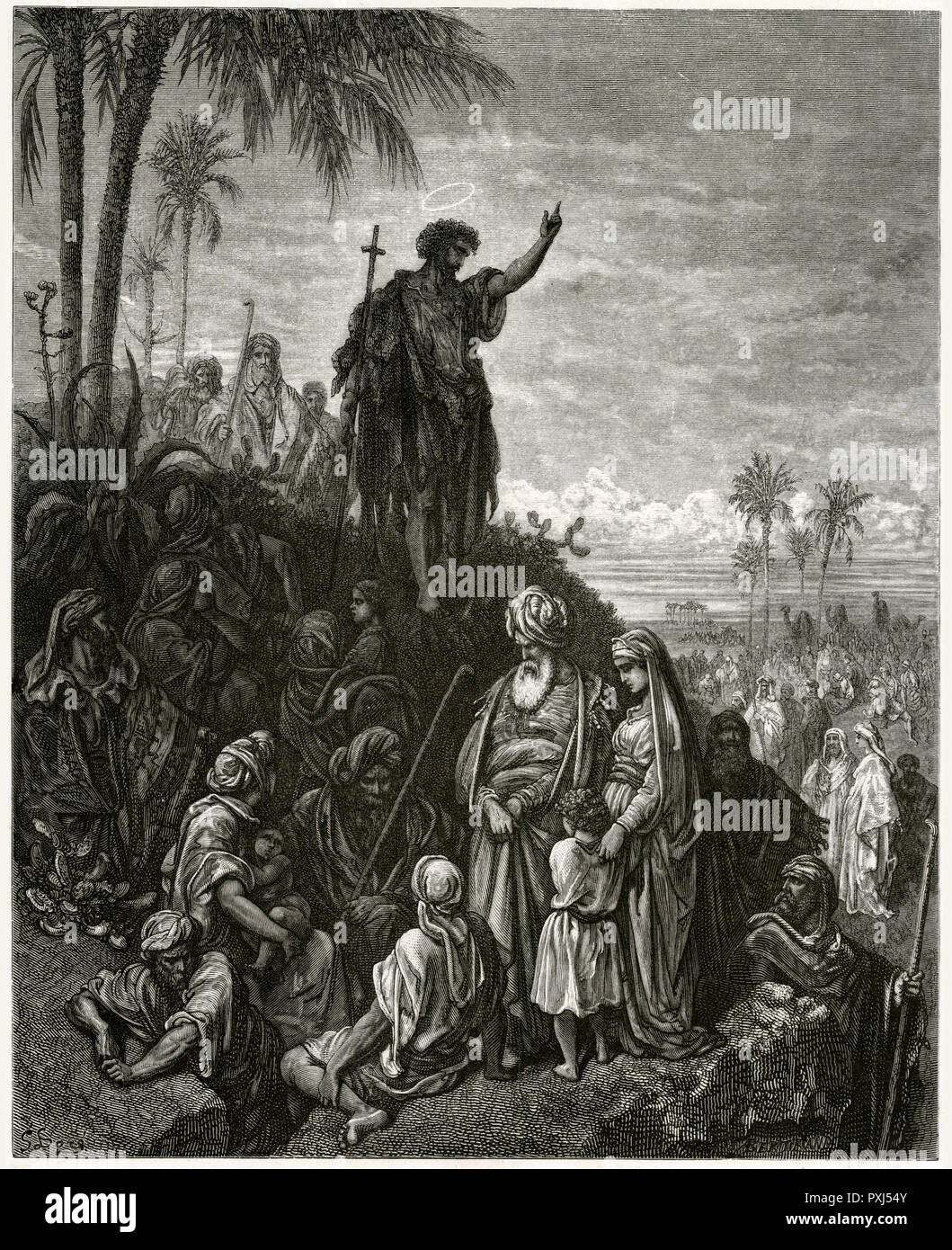 John the baptist and wilderness hi-res stock photography and images - Alamy