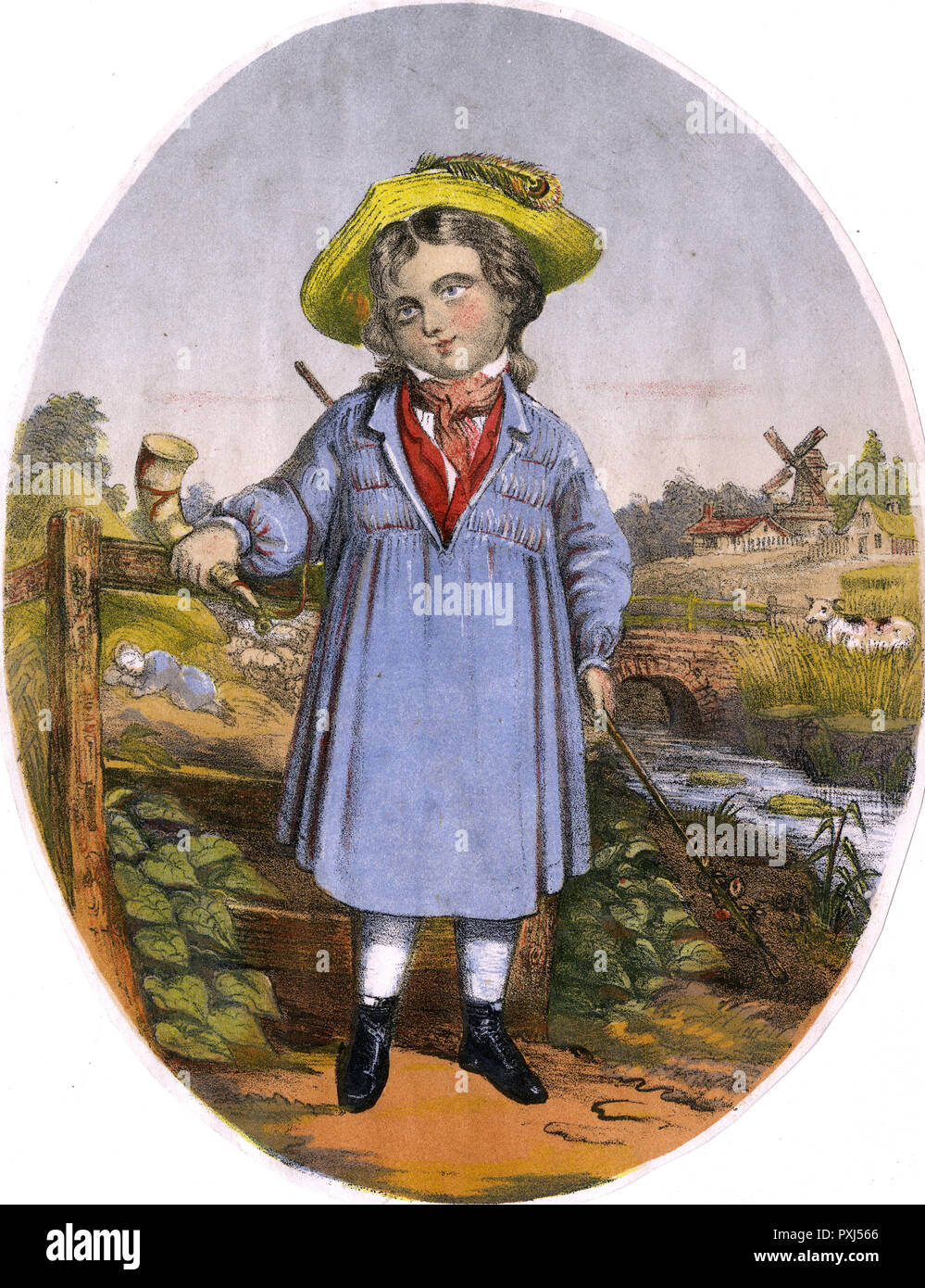 'LITTLE BOY BLUE' Stock Photo - Alamy