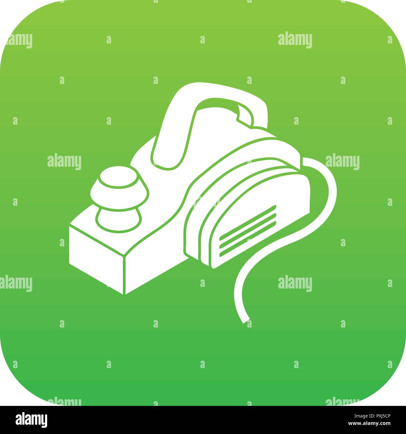 Hand power tool icon green vector Stock Vector Image & Art - Alamy