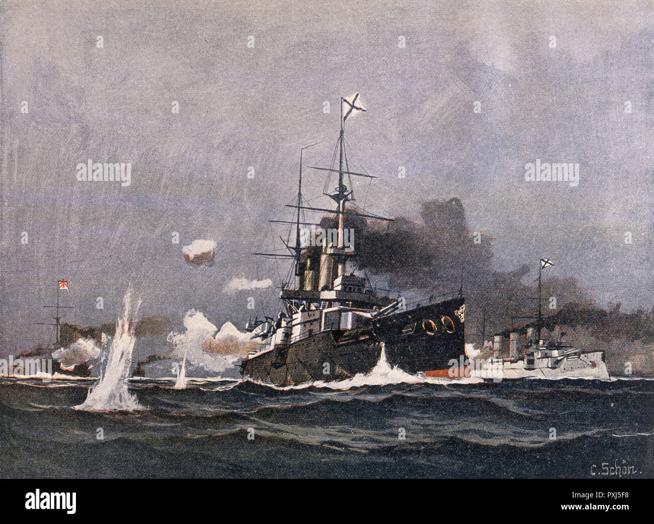 RUS/JAP WAR/ CRUISERS Stock Photo - Alamy
