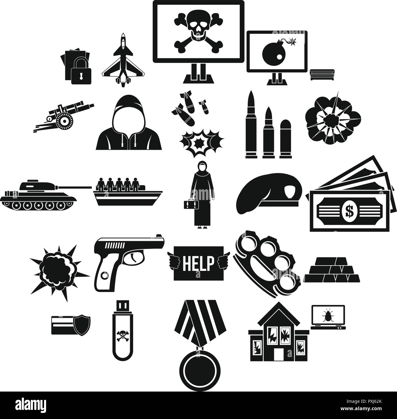 Warfare Stock Vector Images - Alamy