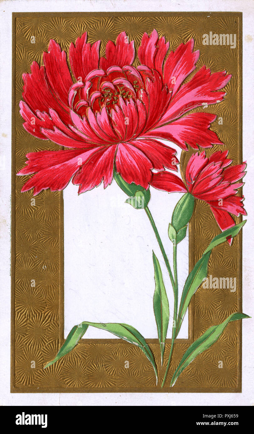 Gold border hi-res stock photography and images - Alamy