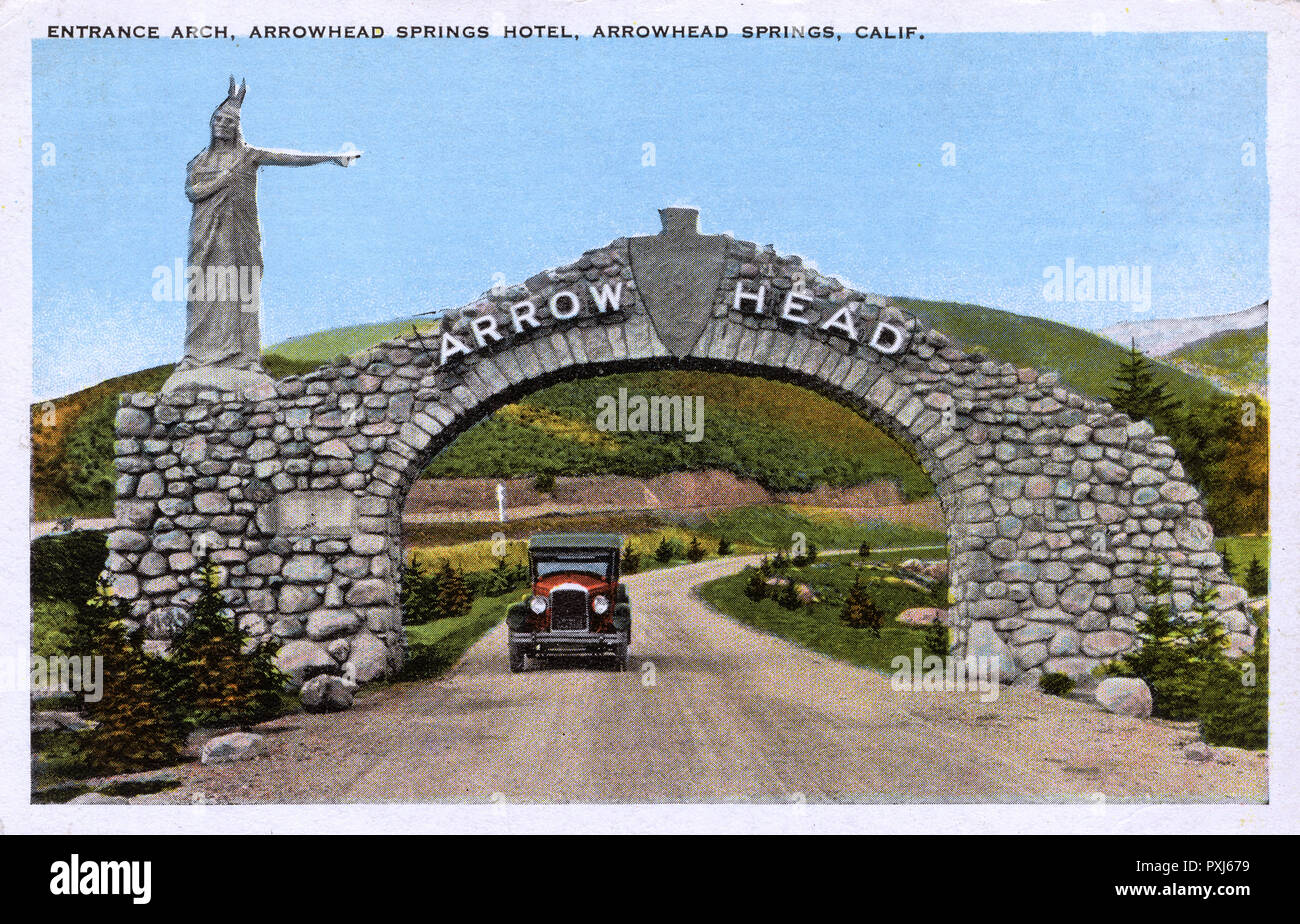 Arrowhead springs hi-res stock photography and images - Alamy