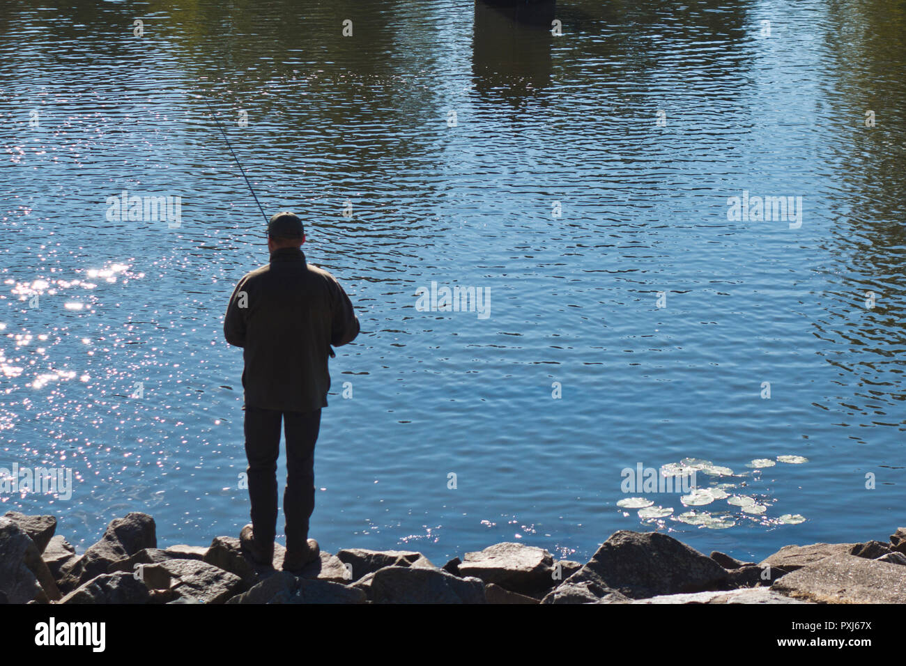 Recreational fisherman hi-res stock photography and images - Alamy