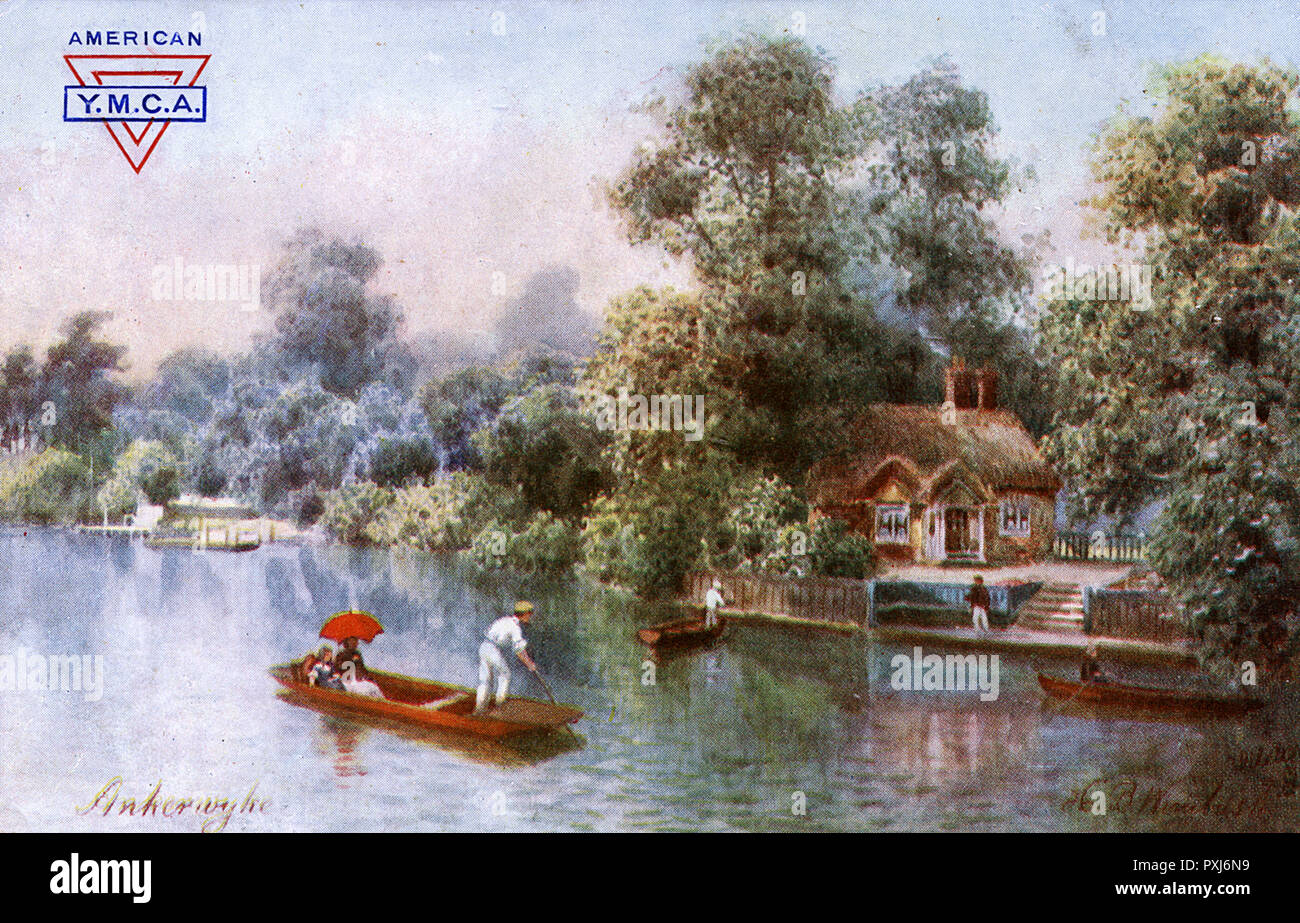 The River Thames - Ankerwyke, Wraysbury, Bell Weir Lock Stock Photo - Alamy