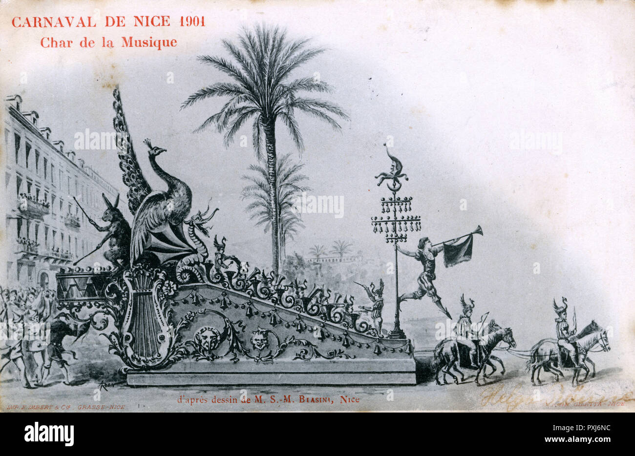 Nice carnaval float hi-res stock photography and images - Alamy