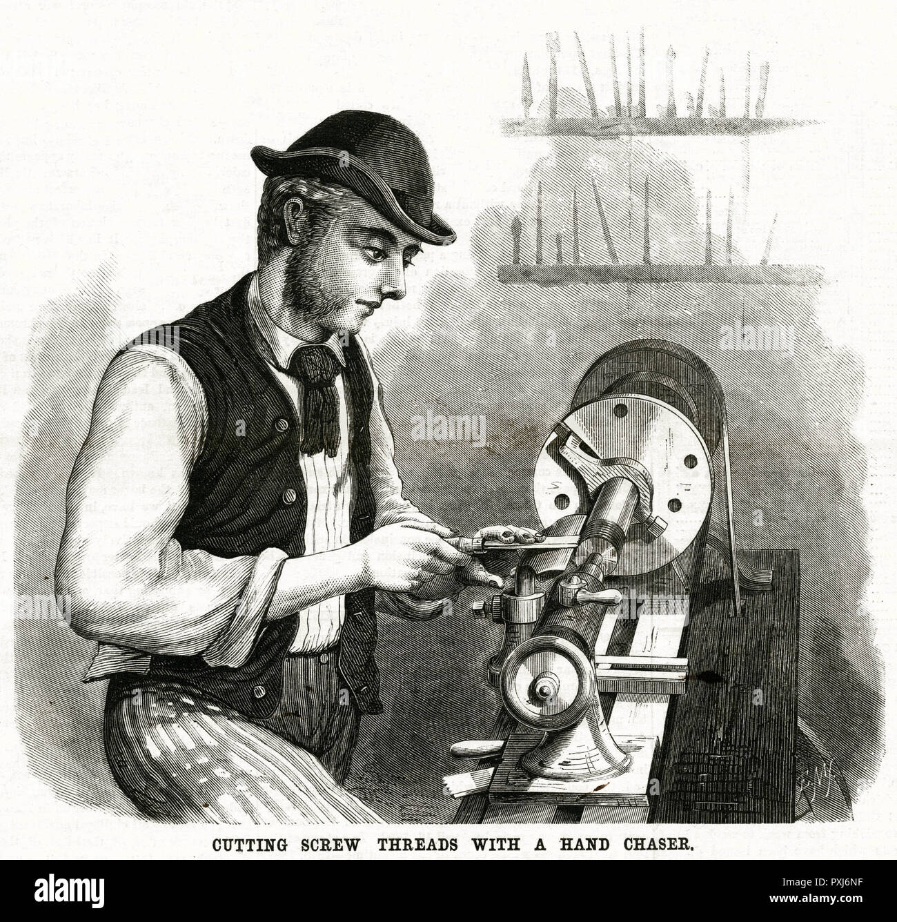 Skilled machine operator hi-res stock photography and images - Alamy