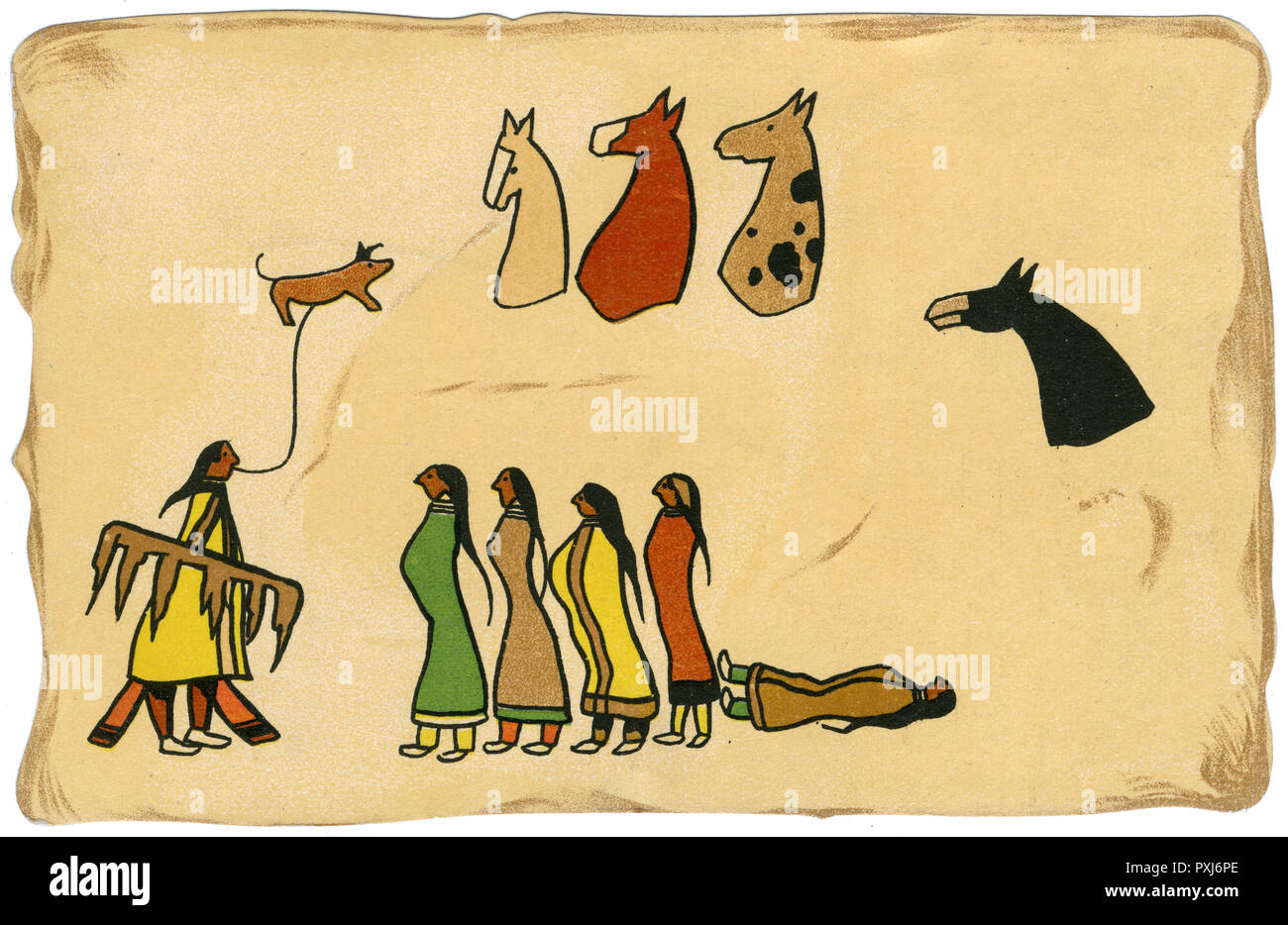 Native american story hi-res stock photography and images - Alamy